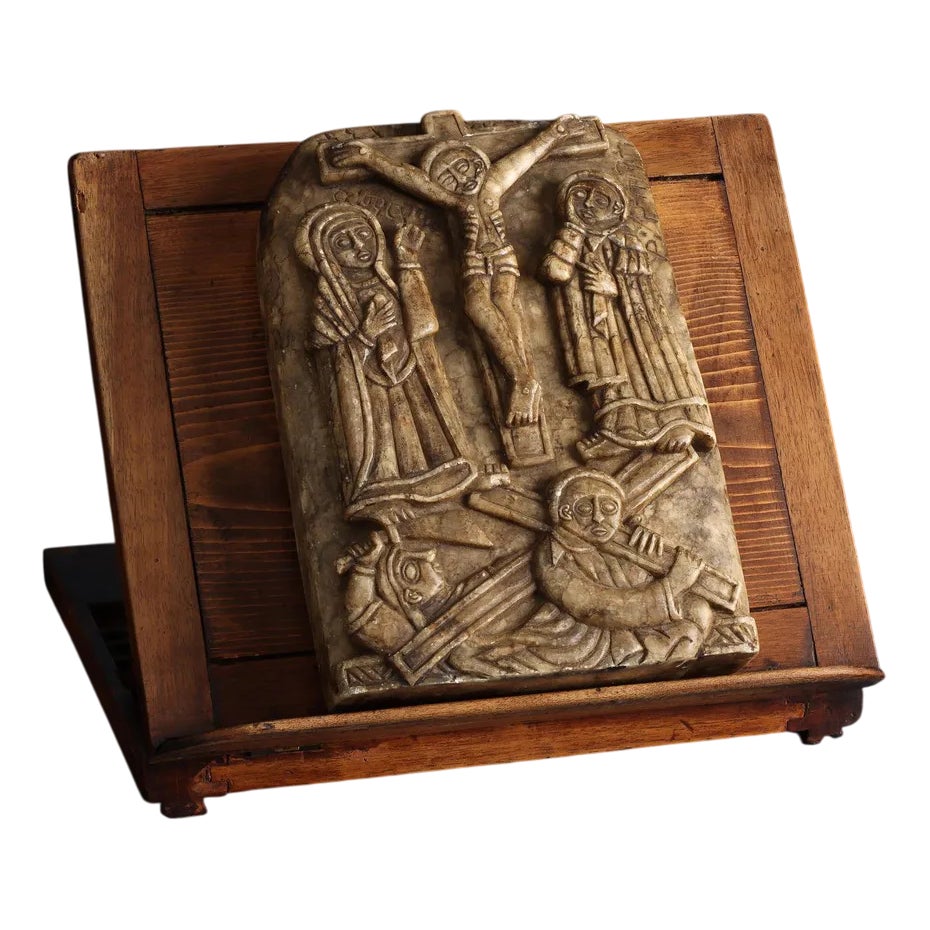 Christian Orthodox Alabaster Icon, 1920s-1940s, Stone | Chairish
