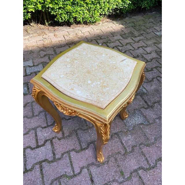 French Louis XVI Style Side Tables -A Pair | Chairish