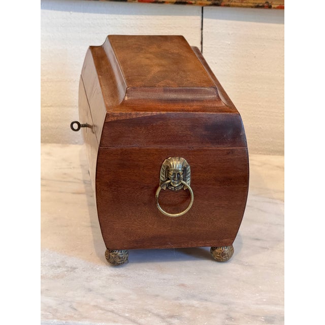 Mid 19th Century Regency Tea Caddy | Chairish