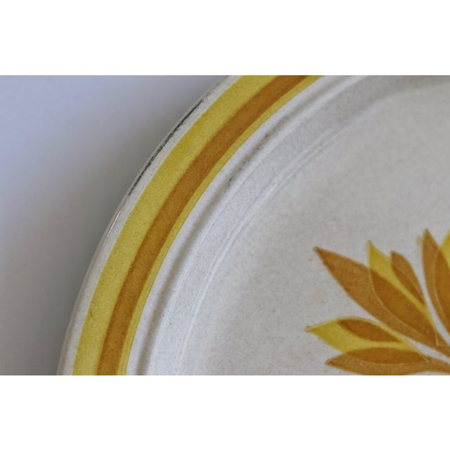 1960s Omegastone Chop Plate Platter | Chairish