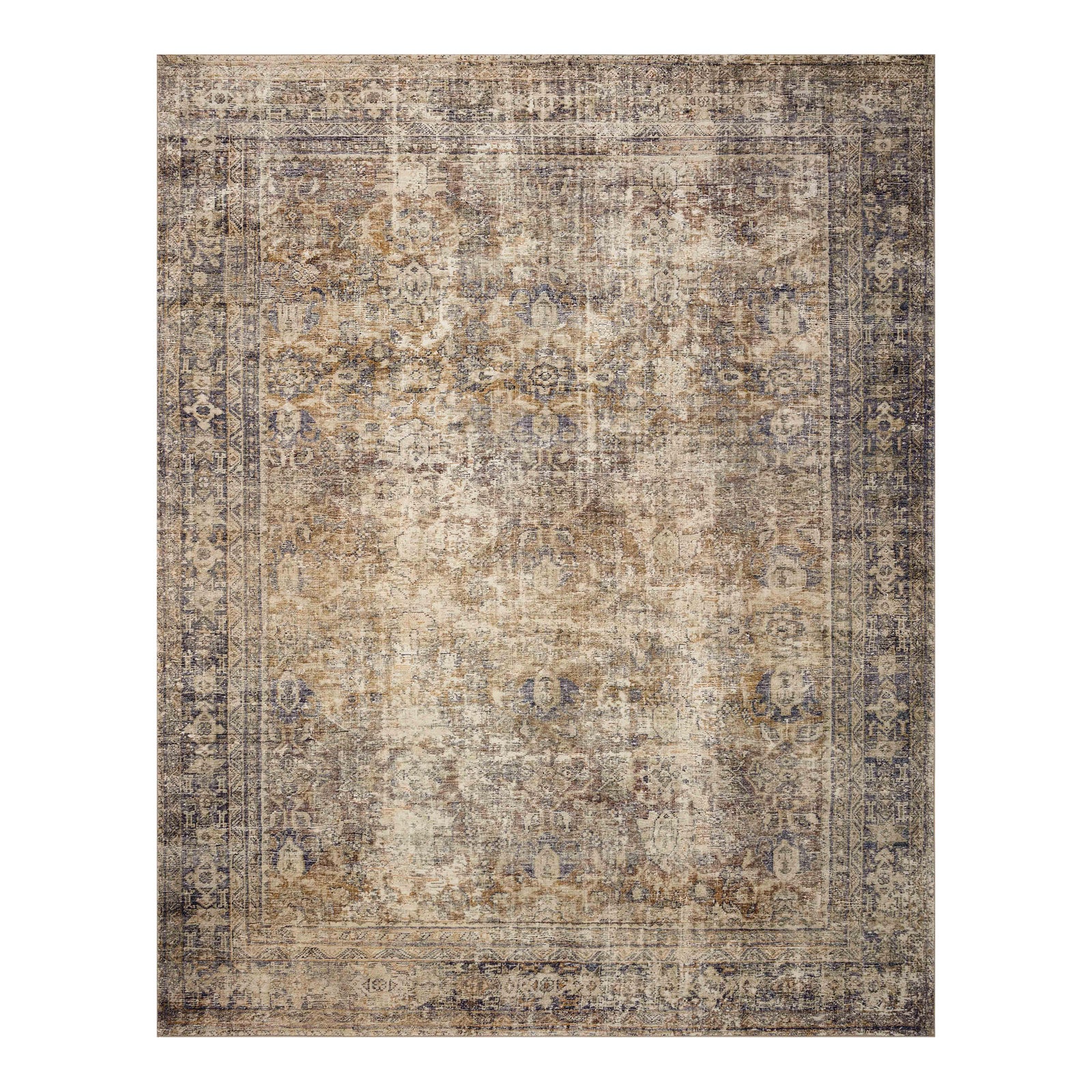 Amber Lewis x Loloi Morgan Sunset / Ink 2'-0" x 5'-0" Accent Rug | Chairish