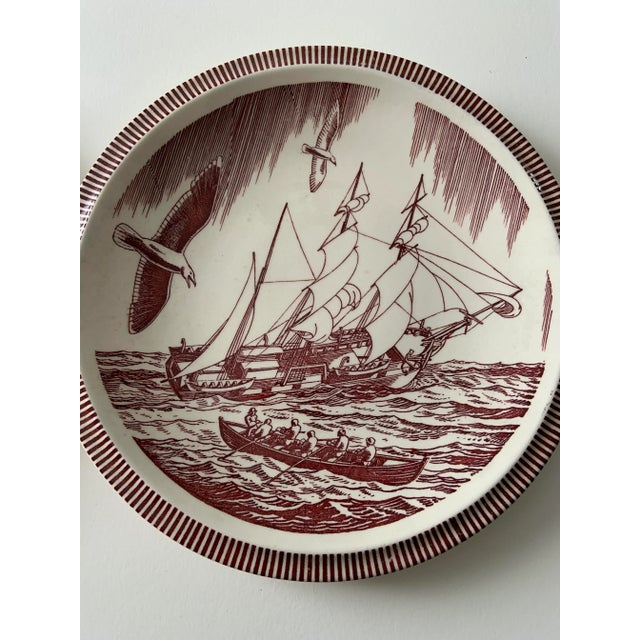 1939 Rockwell Kent Ship Plates - a Pair | Chairish