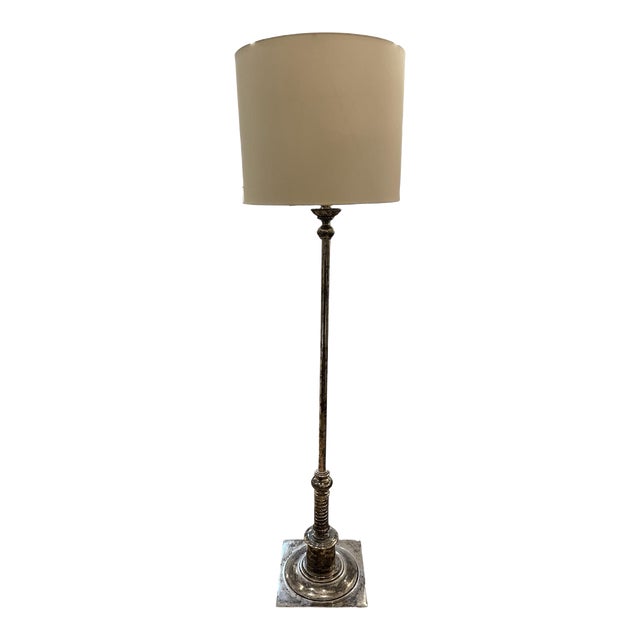 Silver Floor Lamp | Chairish