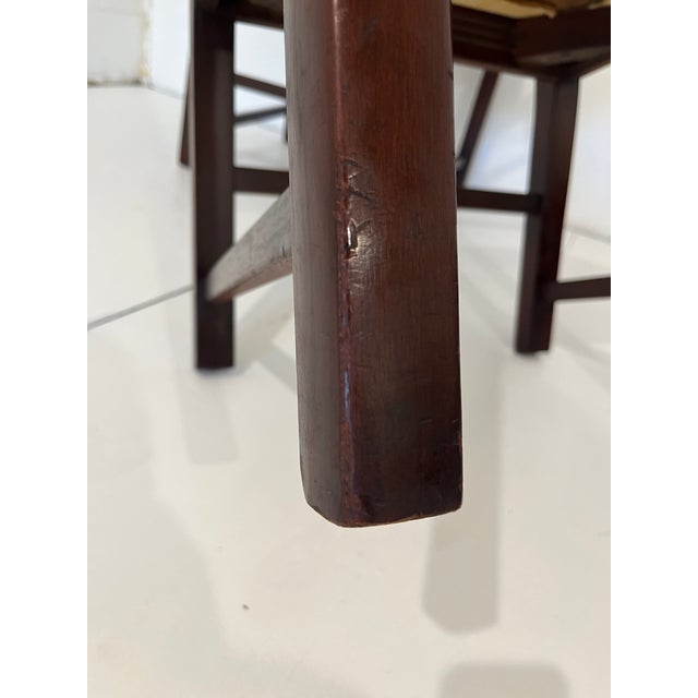 Mid Century Baker Furniture Chinoiserie Greek Key Dining Chairs- Set of ...