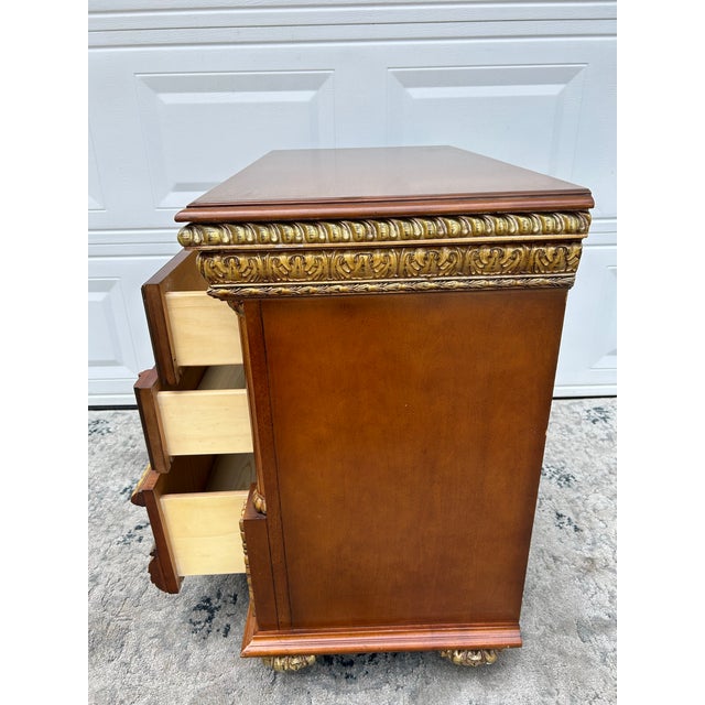 1990s Pulaski Bellissimo Italian Provincial Ornate Nightstand/Chest/End ...