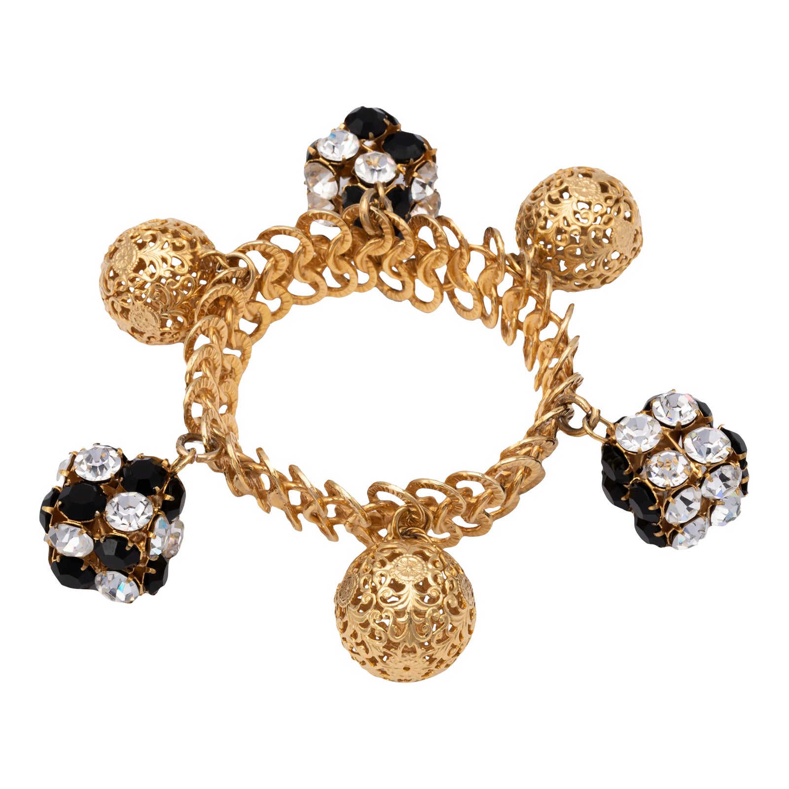 Collection Privee Bracelet With Charms | Chairish