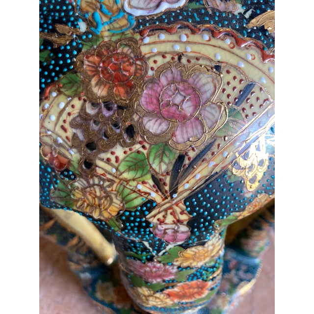 Late 19th Century Japanese Satsuma Hand-Painted Accent Table or Garden ...