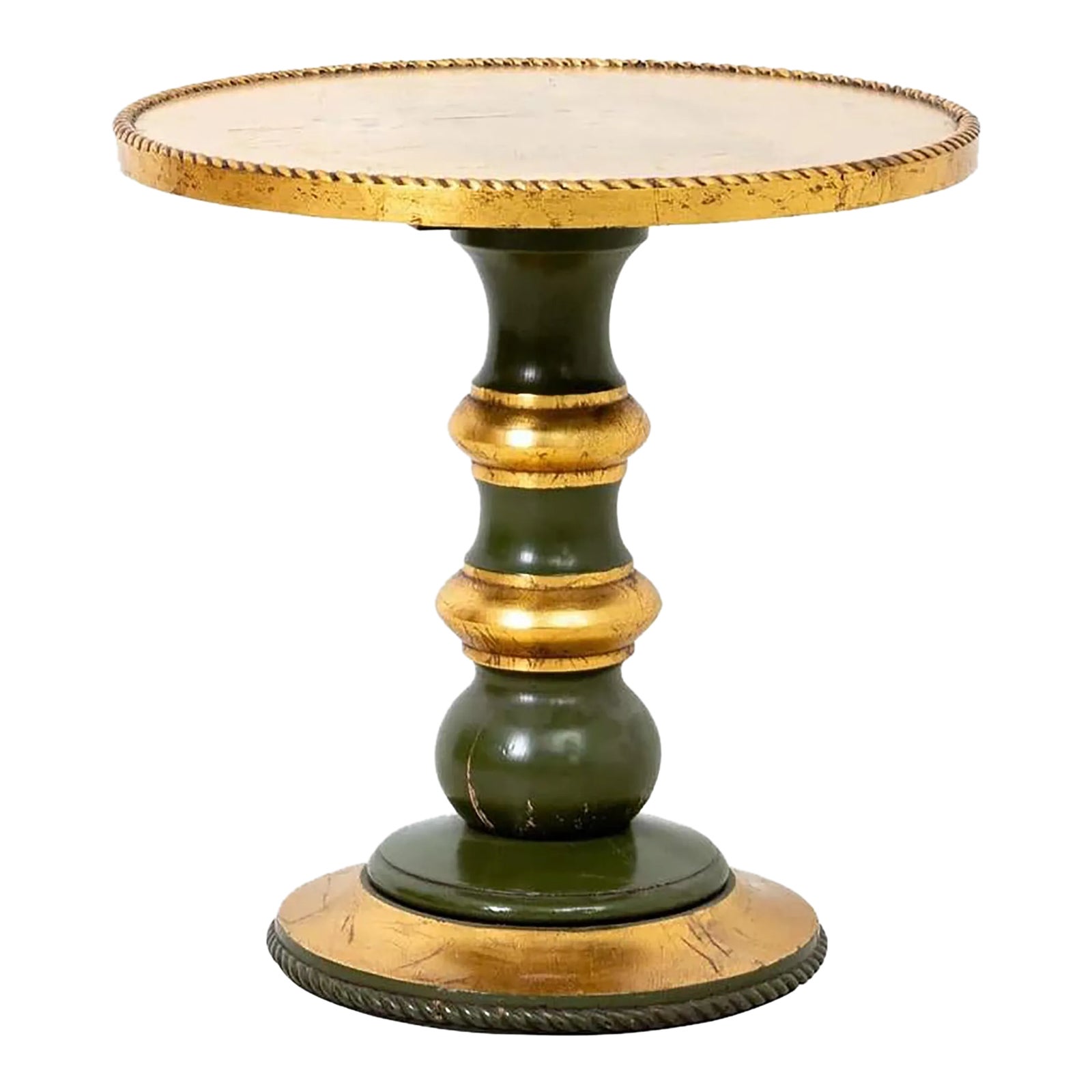 Vintage Hollywood Regency Custom Gilt Table | Chairish
