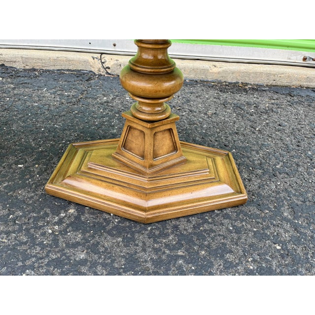 Weiman Mid Century Heirloom Capri Burl Neo-Classical Side Tables | Chairish