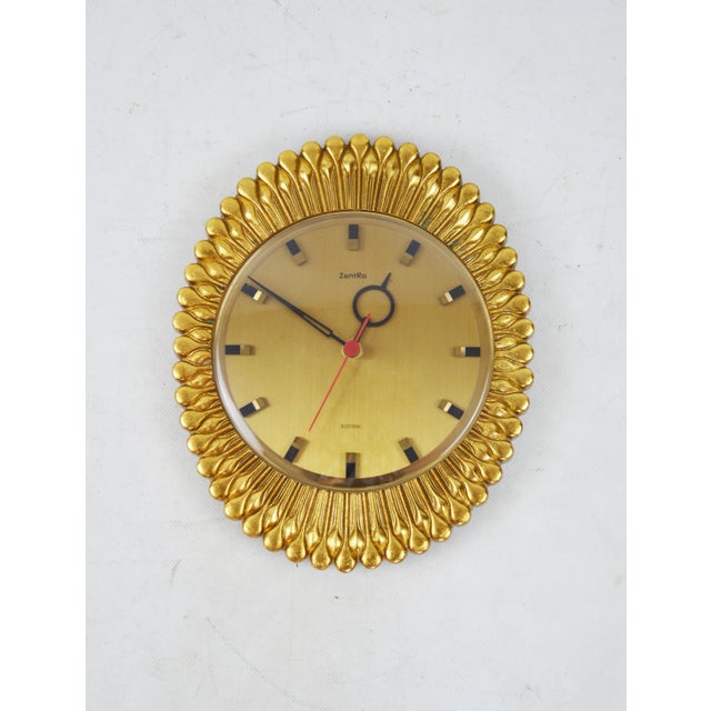 Zentra Hanging Clock, 1960s | Chairish