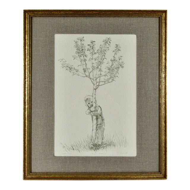 Helen Rayburn Caswell Apple Bloom, 1982 | Chairish