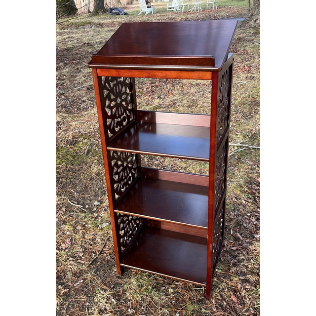 Walnut Bookstand Lectern Robert Smith St.Albans Lattice Work Sides ...