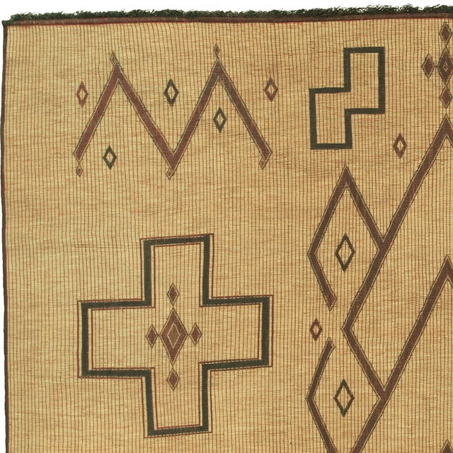 Mid 20th Century Moroccan Tuareg Rug | Chairish