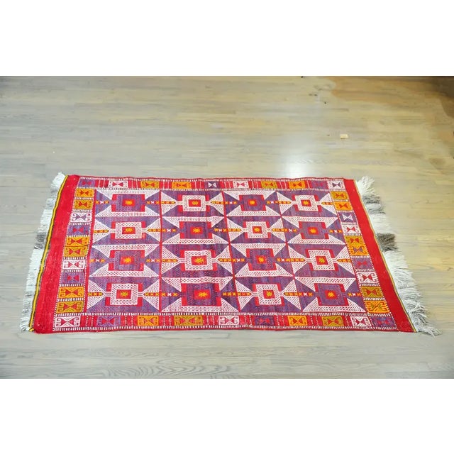 Vintage Anatolian Cicim Rug | Chairish