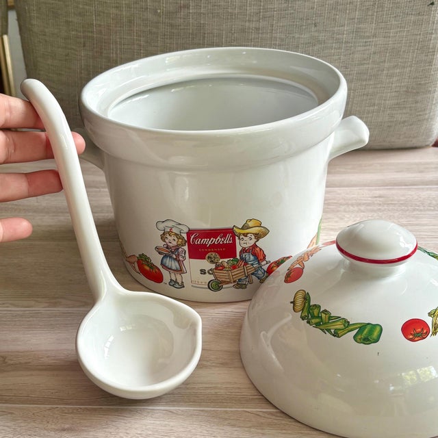 Vintage Campbell's Soup Tureen With Lid & Ladle - By Westwood Ceramic ...