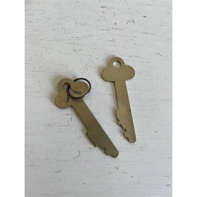 1940s Vintage Safety Deposit Boxes with One Set of Keys - Set of 3 ...
