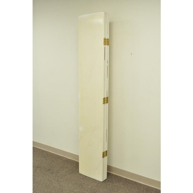 Artmax Decorator Greek Key Hollywood Regency Style 4 Panel Screen Room ...