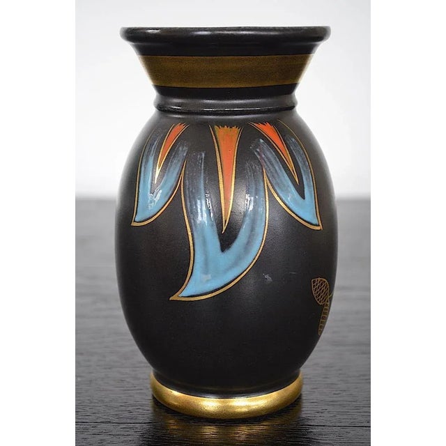 Art Deco Model 9505 Ceramic Vase, 1920s | Chairish
