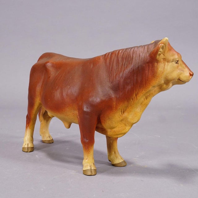 Antique Butchery Window Decoration of an Ox , Germany 1950s | Chairish