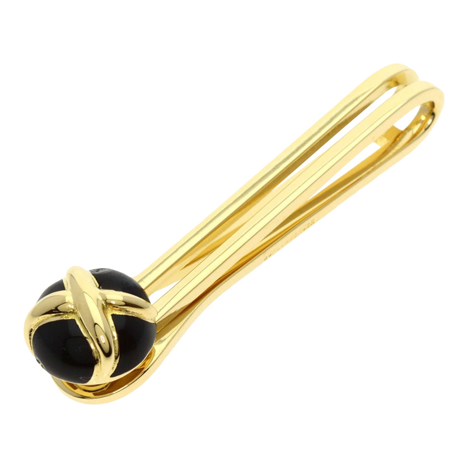 Tiffany Jean Schlumberger Tie Pin K18 Yellow Gold Men's &Co. | Chairish