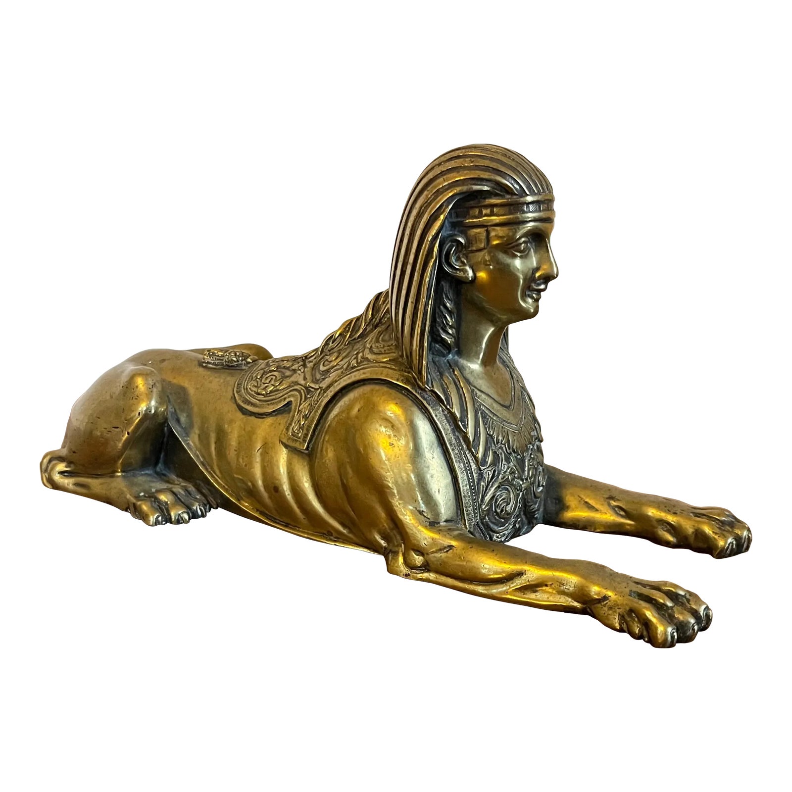 Antique Early 19th Century English Regency Bronze Grand Tour Egyptian ...