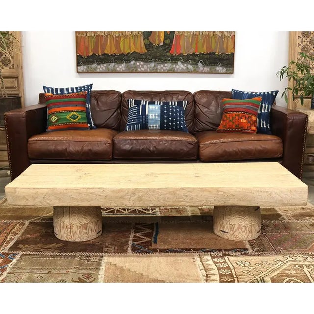 Vintage Rustic Reclaimed Pine Coffee Table | Chairish
