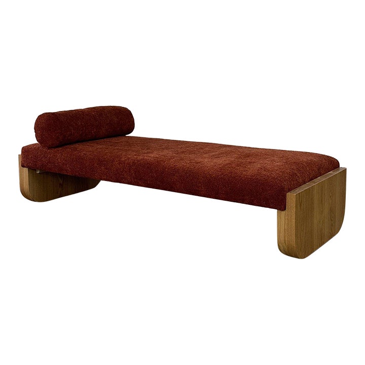 La Luna Daybed -Loose Feather Bolster Version | Chairish
