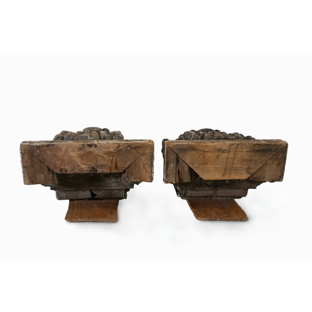 Antique Dutch Corbels- Set of 2 | Chairish