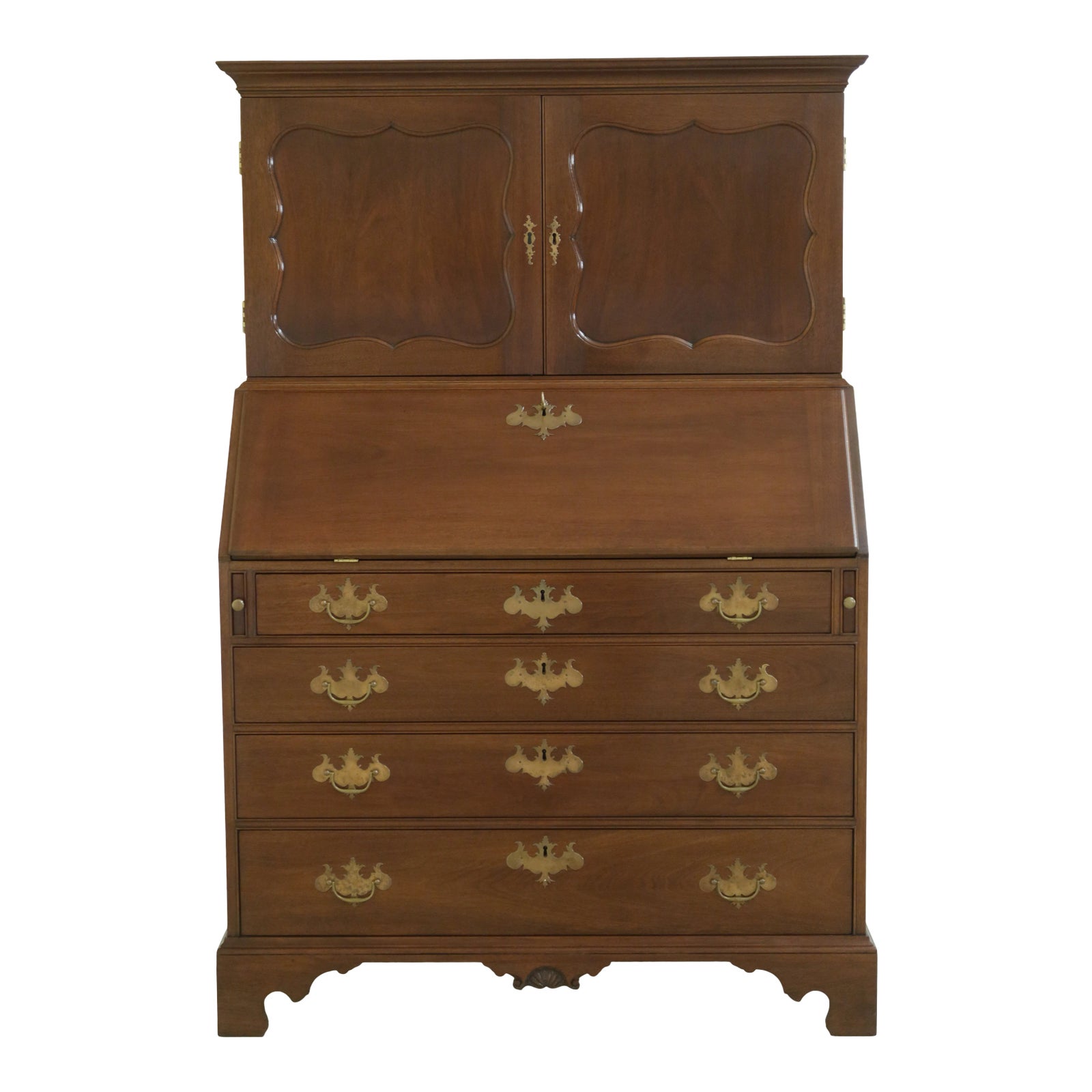 Kittinger Cw-1 Colonial Williamsburg Secretary Desk | Chairish