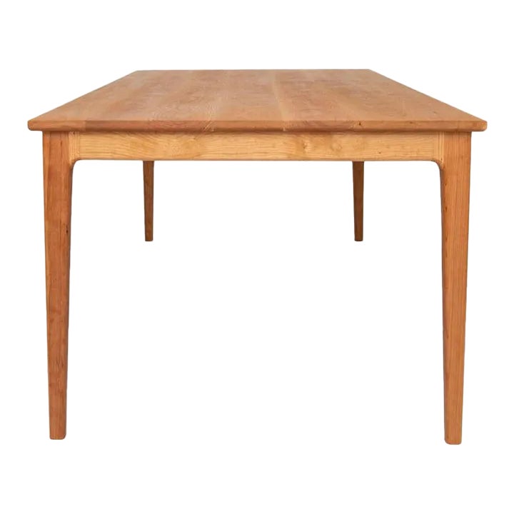 Shaker Claire Table Modern Cherry Dining Table | Chairish