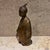 1960s Okimono Figurine Selflessness Child Gilded Cast Iron | Chairish