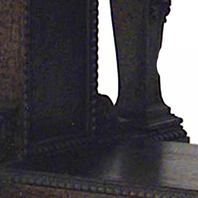 Italian Renaissance Style Oak Library Table Desk | Chairish