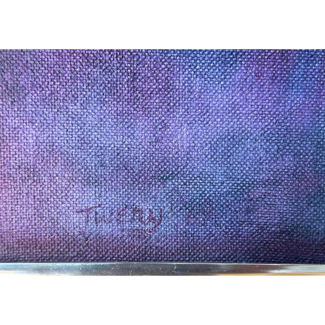 Elliott Twery (1923-2007) "Beauty Is Transient" Original Oil on Canvas ...
