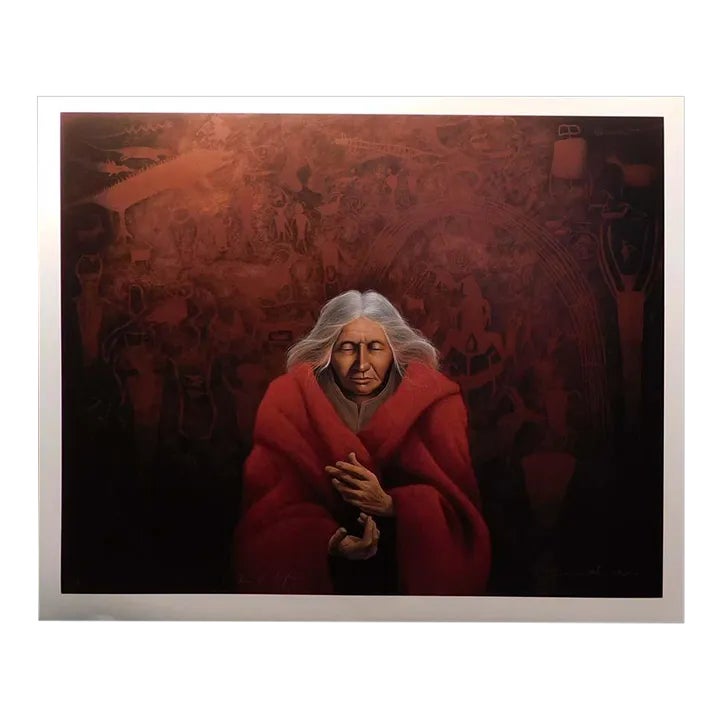 Frank Howell "Circle of Life" Serigraph Unframed Hand Signed | Chairish