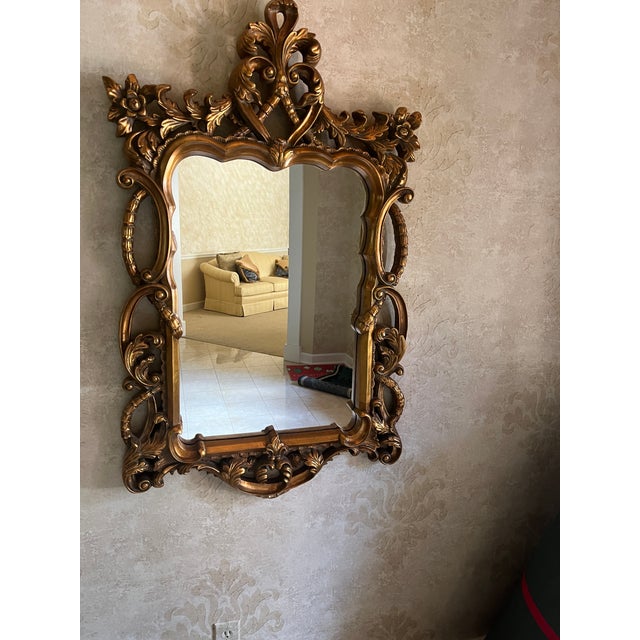 1990s Howard Elliott Mirror | Chairish