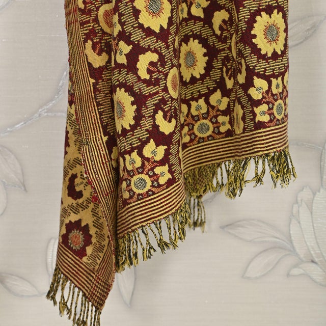 1920s Antique Handwoven Throw | Chairish