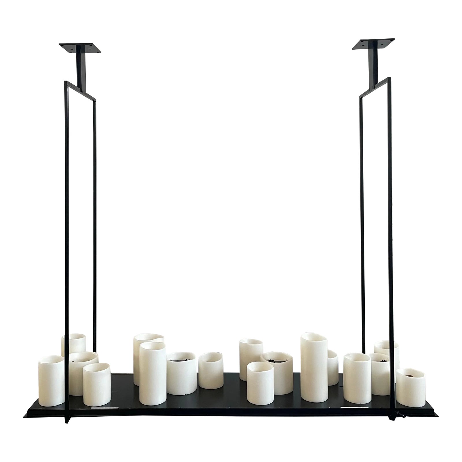 Kevin Reilly for Holly Hunt Candle Altar Chandelier | Chairish