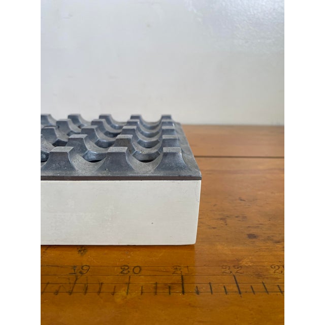 Mid-Century White Swedish Ultima 15 Ashtray by Holger Bäckström & Bo ...