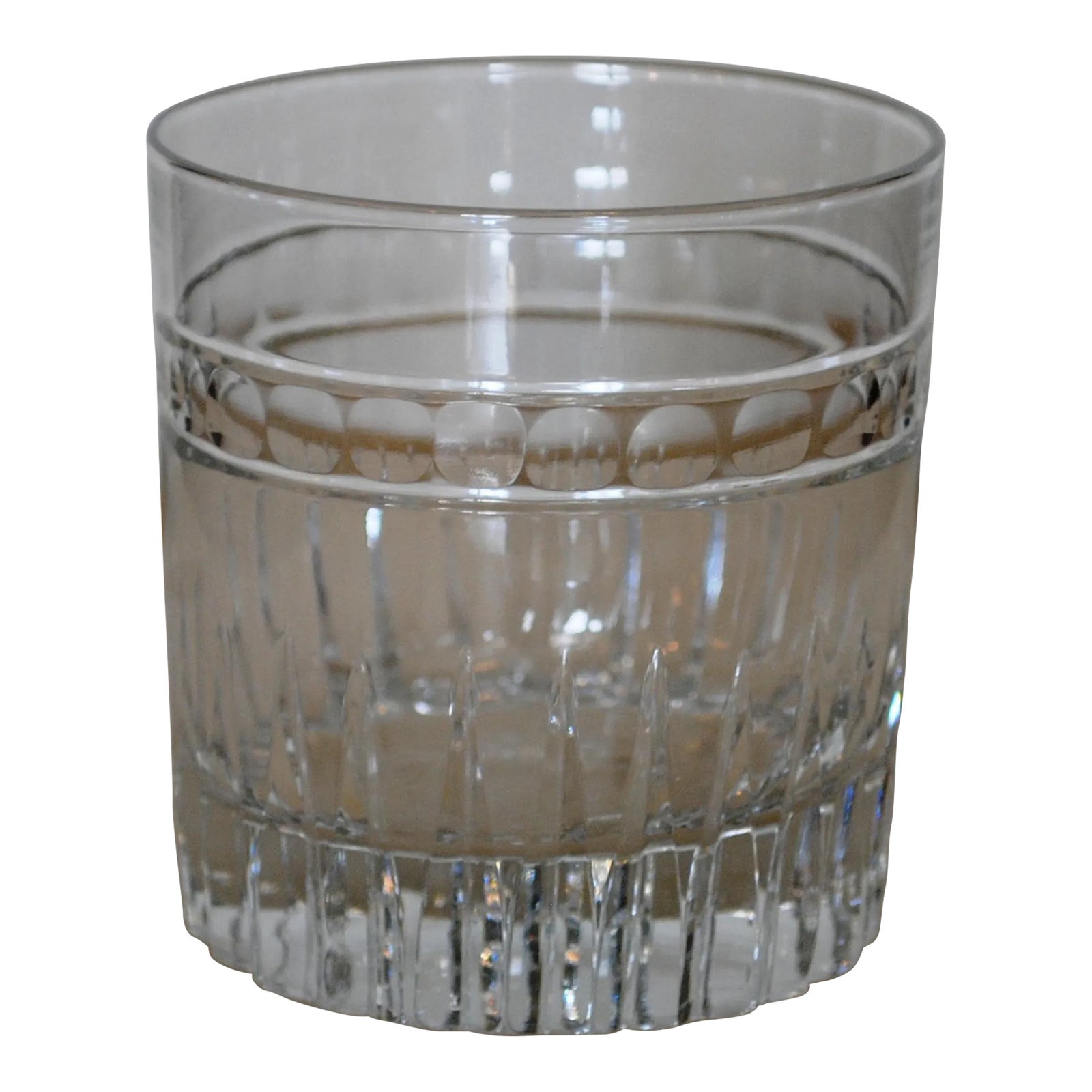 Early 21st Century Williams Sonoma Somerset Clear Double Old Fashioned ...