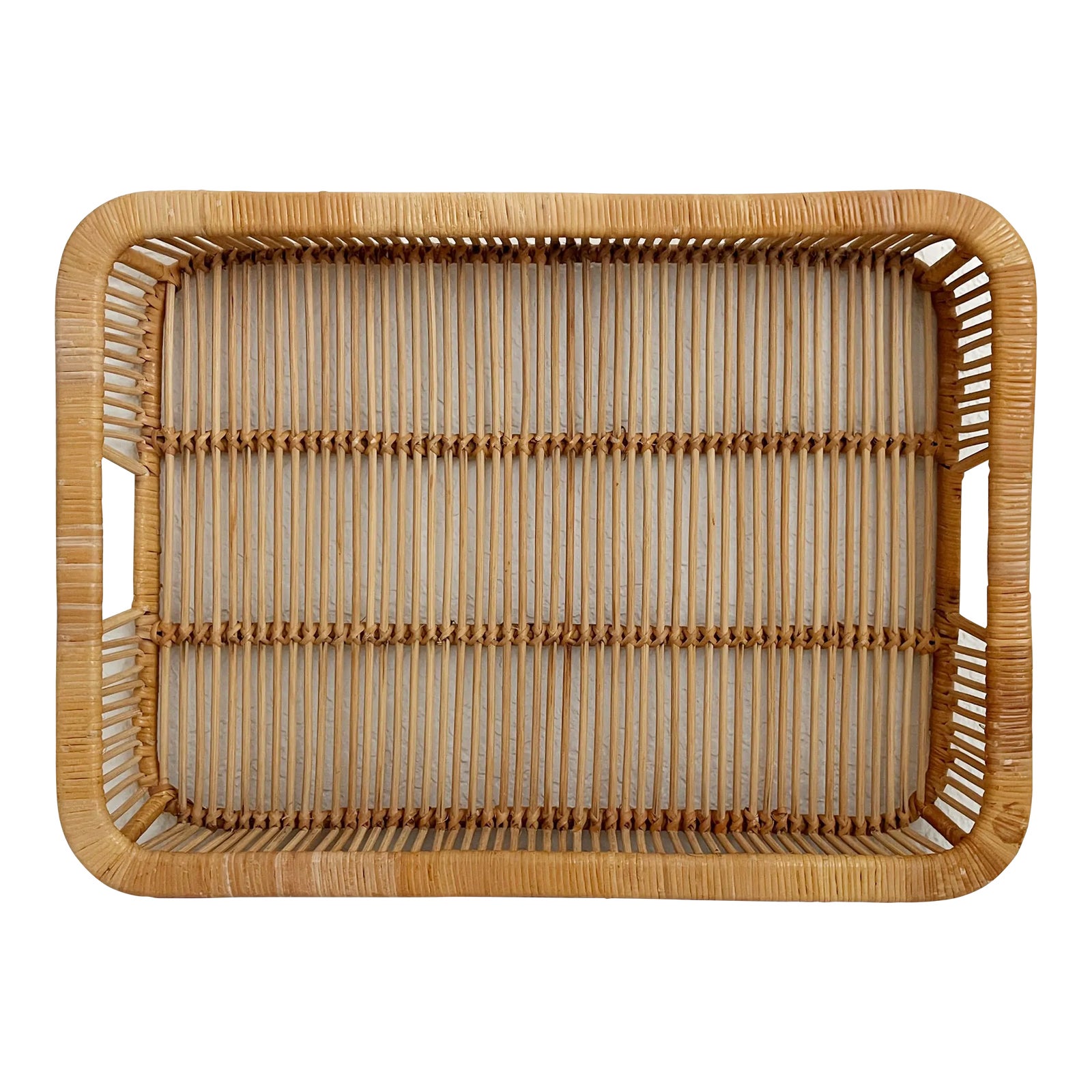 Rattan Tray by Artek Finland, 1960s | Chairish