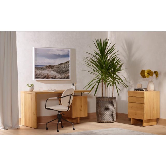 Sebby Live Edge Filing Cabinet, Natural Reclaimed | Chairish