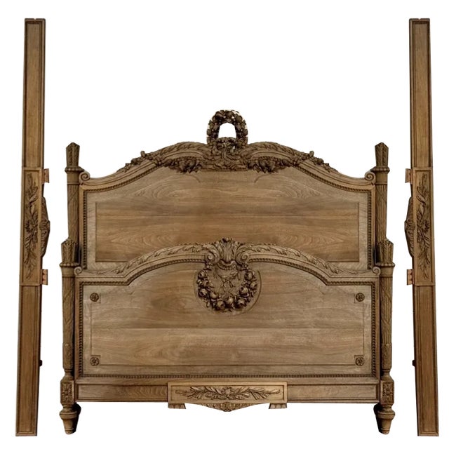 French Louis XVI Bed Frame, 1880s | Chairish