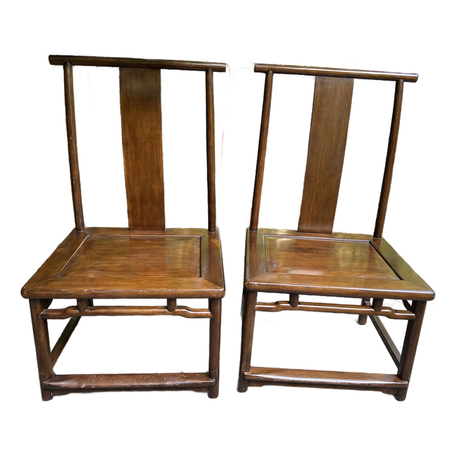Pair of Maria Yee Ming Style Chairs | Chairish