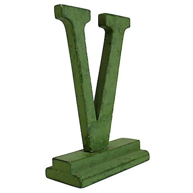 Vintage Letter V | Chairish