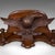 1900 Antique Carved Eagle Coat Rack | Chairish