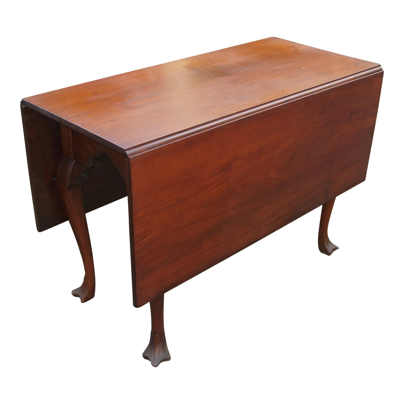 18th Century Pennsylvania Walnut Drop Leaf Table | Chairish