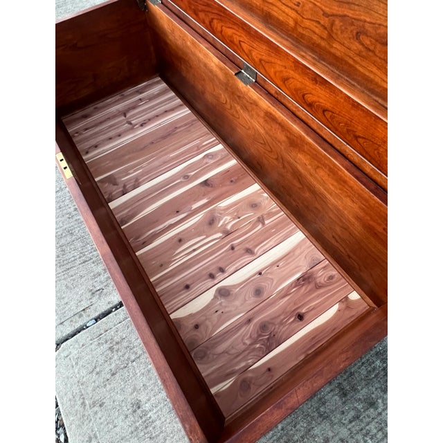 Late 20th Century Stickley Furniture Solid Cherry Chippendale Cedar ...