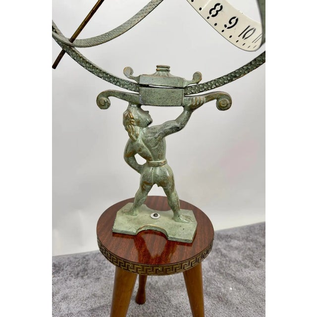 Vintage Swedish Sun Clock or Armillary Sun Dial Attributed to Sune ...