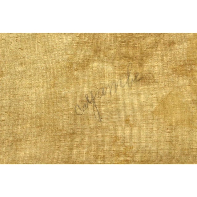 Late 19th Century Rafael Salas Oil Painting on Canvas of an Andean ...