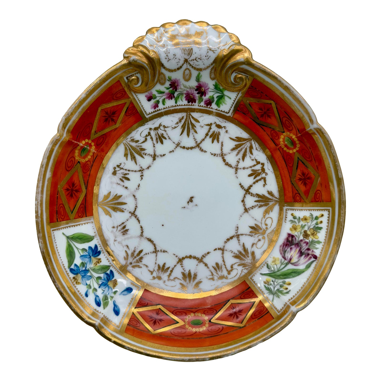 Early Spode Porcelain Plate, Circa 1800 — With Spurious Sèvres Mark ...